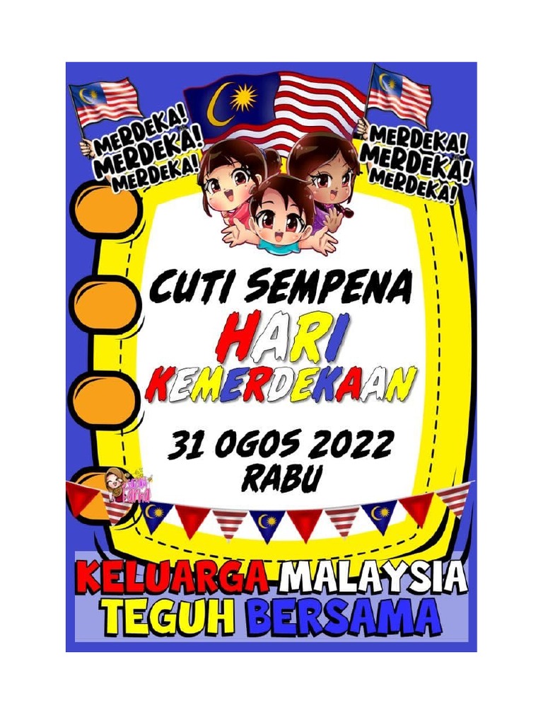 Template Cuti Merdeka | PDF