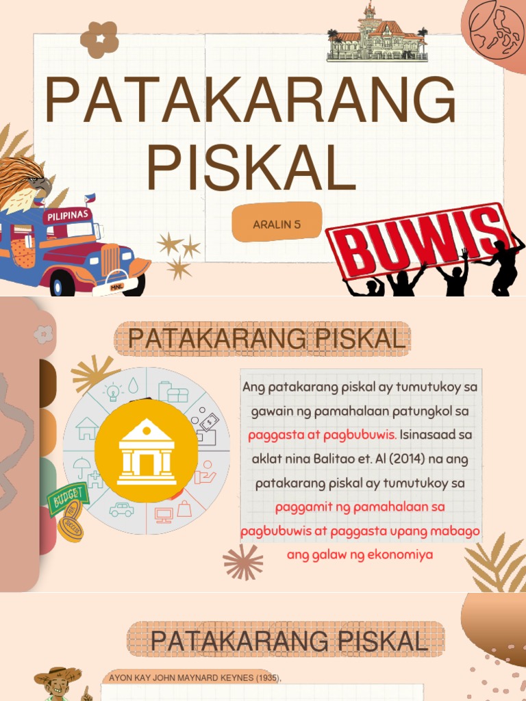 Aralin-5-Patakarang-piskal-notes | PDF