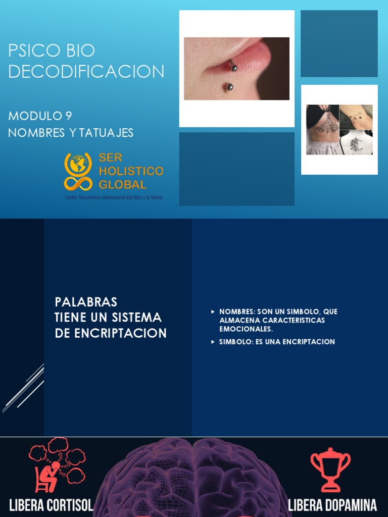 Psico Bio Decodificacion: Modulo 9 Nombres Y Tatuajes | PDF | Amor ...