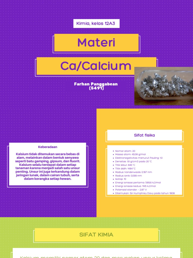Calsium | PDF