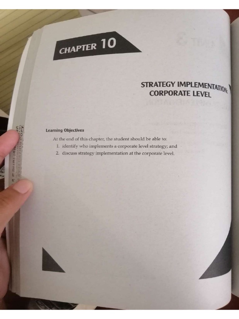 Strat Report Chapter 10 | PDF