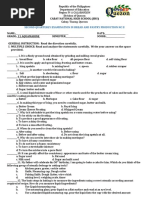 BPP Summative Test Final | PDF | Baking | Cakes