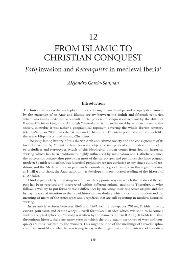 6 - Garcia-Sanjuan, A. - From Islamic To Christian Conquest. Fatḥ ...