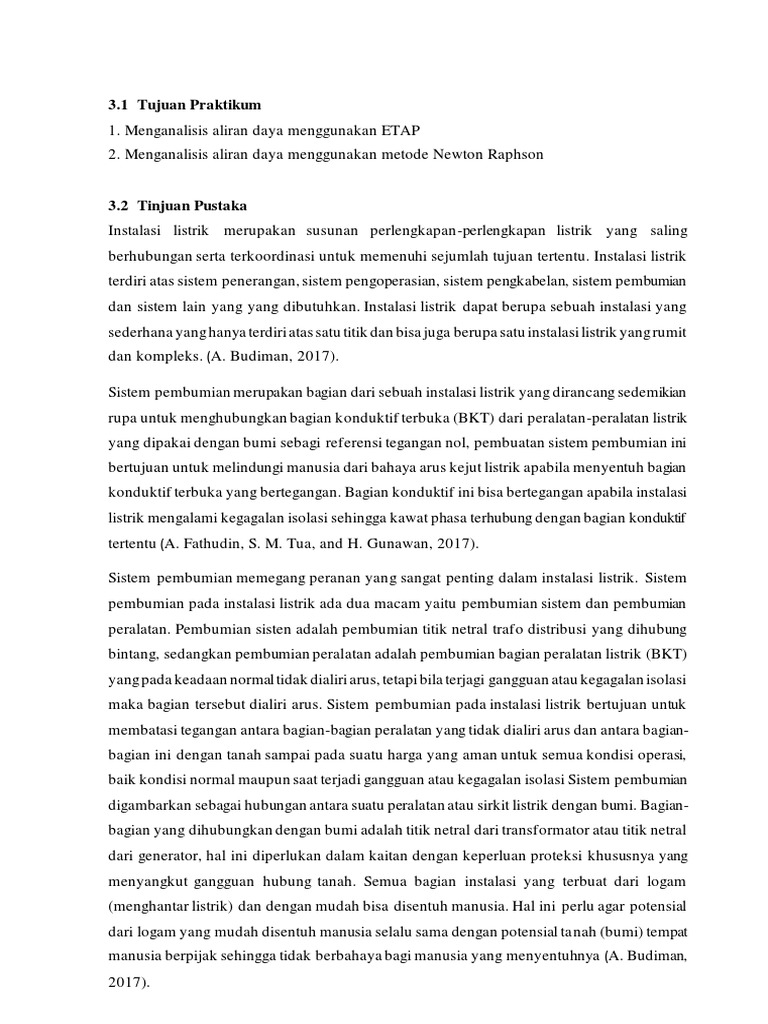 3.1 Tujuan Praktikum | PDF