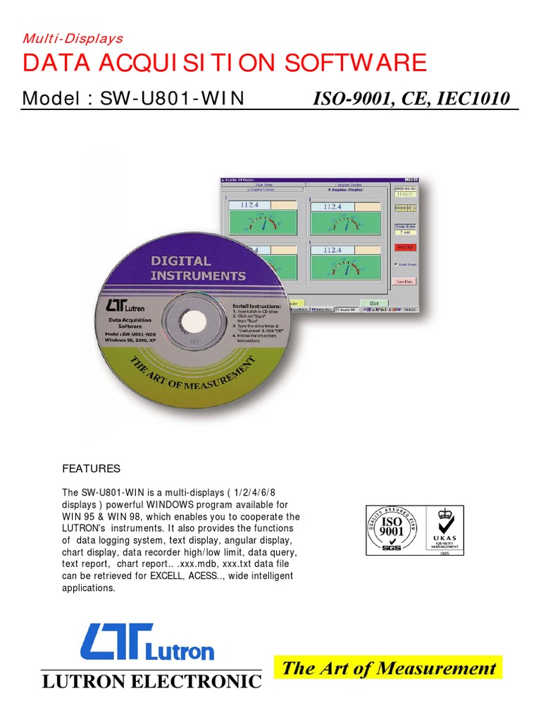 SW U801 Win | PDF | Usb | Microsoft Windows