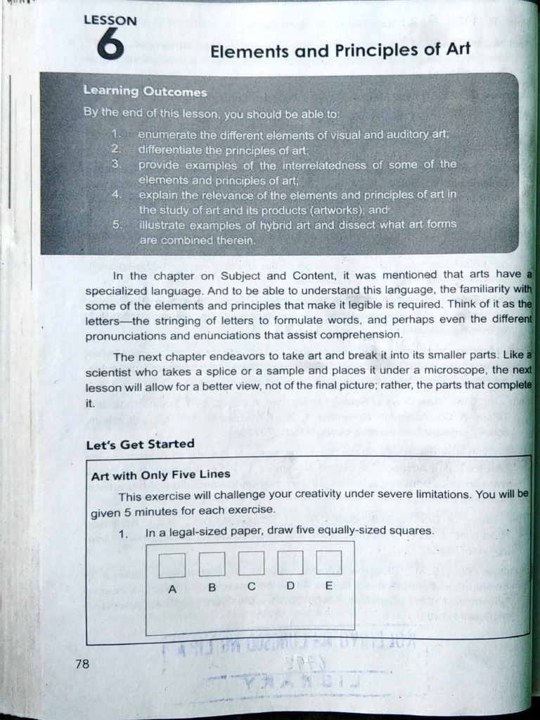 Elements: Lesson of | PDF | Color | Perspective (Graphical)
