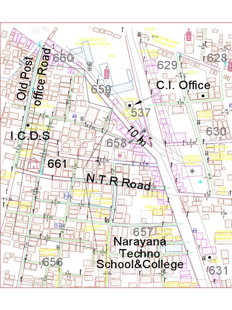 Nandigama RS No. 661 - Survey Boundry-Model | PDF