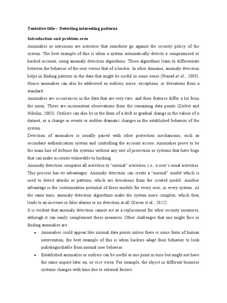 Anomaly Detection 2 | PDF | Machine Learning | Support Vector Machine