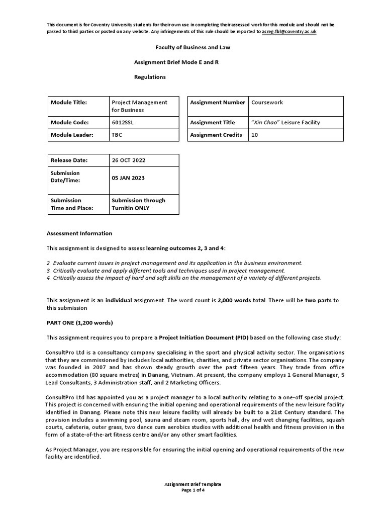6012SSL CW1 SEP 2022 SEM Assignment 1 Brief - PRINTABLE VERSION - FINAL | PDF | Plagiarism ...