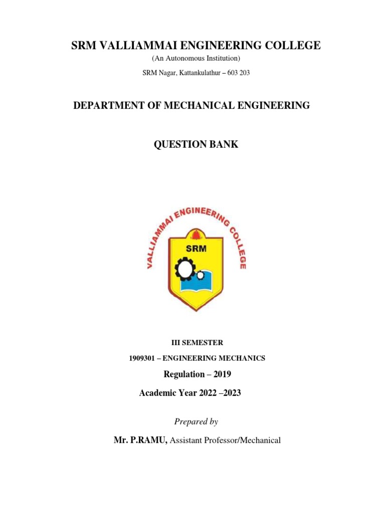 Engineering Mechanics | PDF