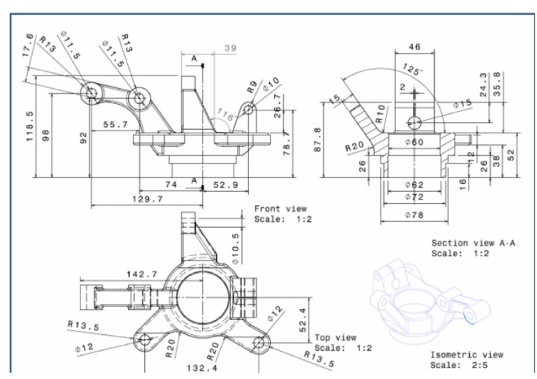 Steering Knuckle Diagram Q | PDF