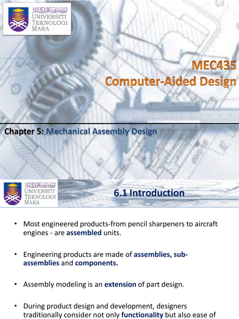 Mechanical Assembly Design | PDF | Computer Aided Design | Top Down And ...