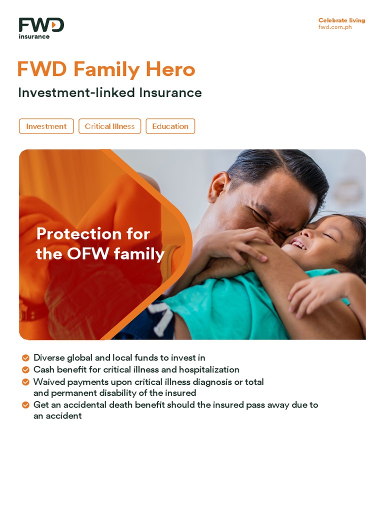 FWD Family Hero Brochure | PDF | Insurance | Life Insurance