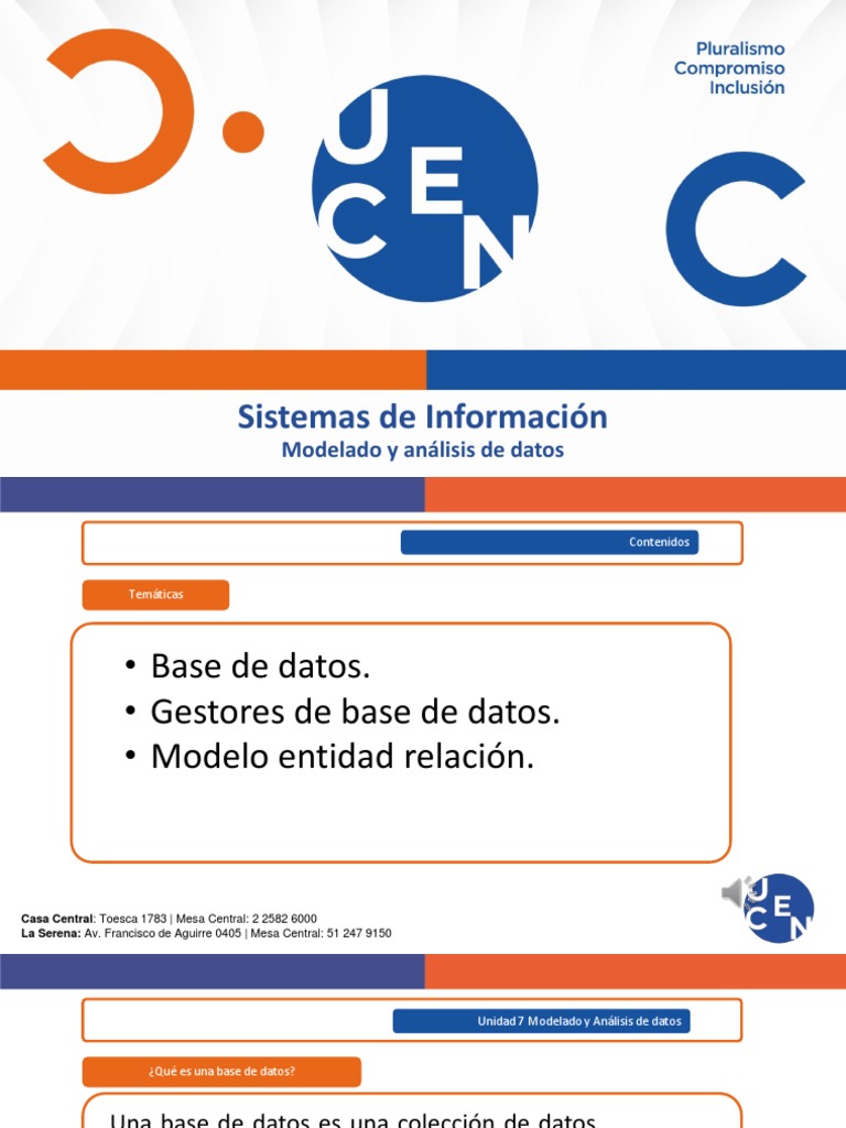 S3 - PPT #7 - Modelado y Análisis de Datos | Descargar gratis PDF ...