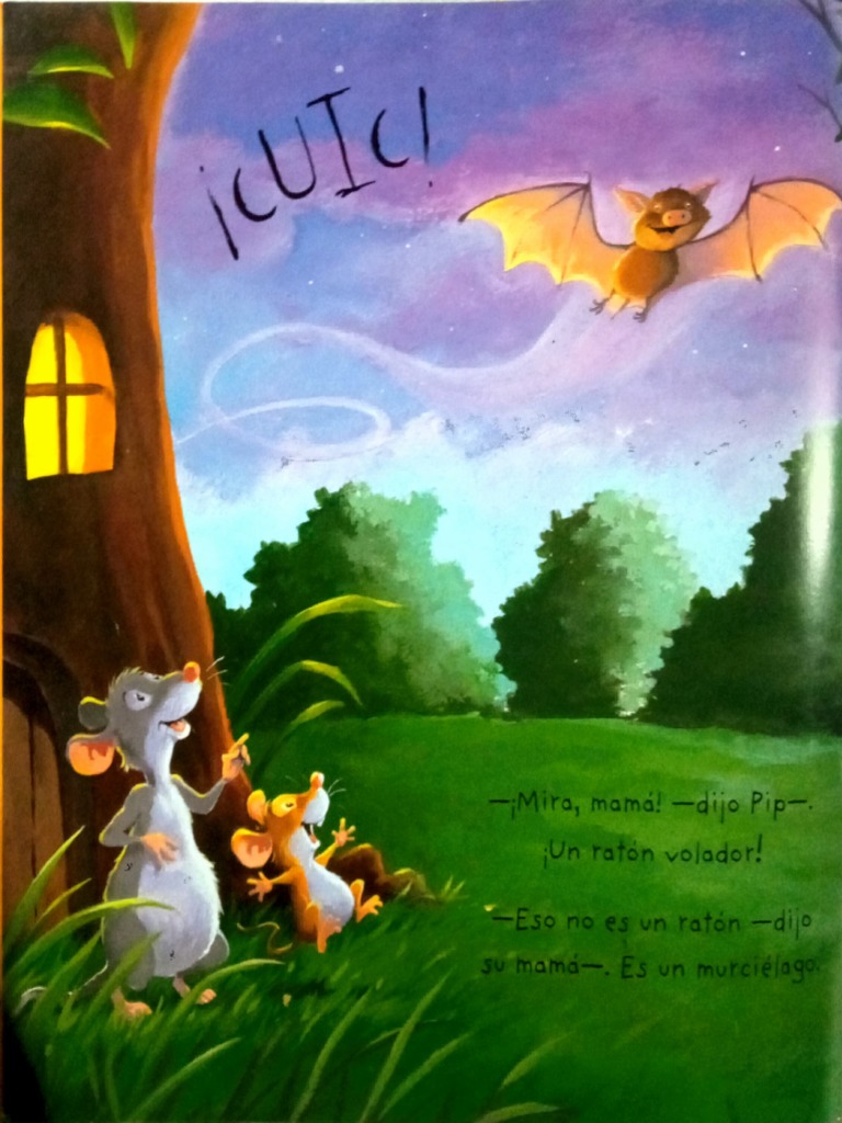Pip y su sueño de ser murciélago | PDF