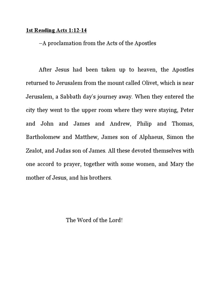 First Friday Mass Reading | PDF | Prayer | Rosary