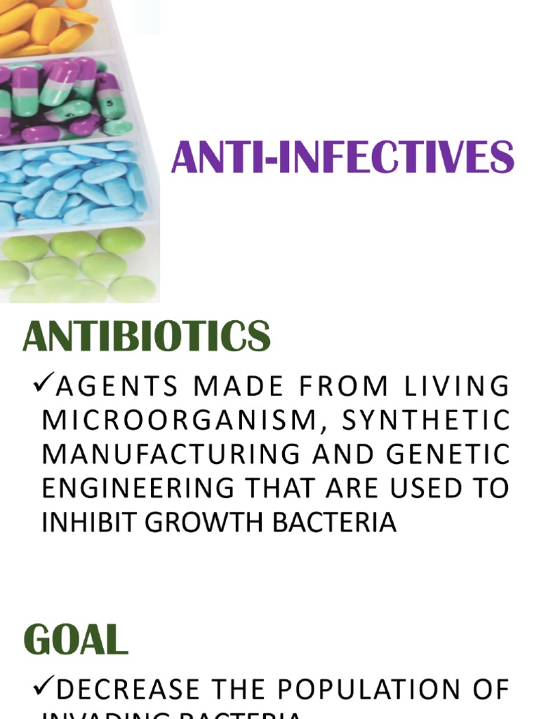 Anti Infectives | PDF