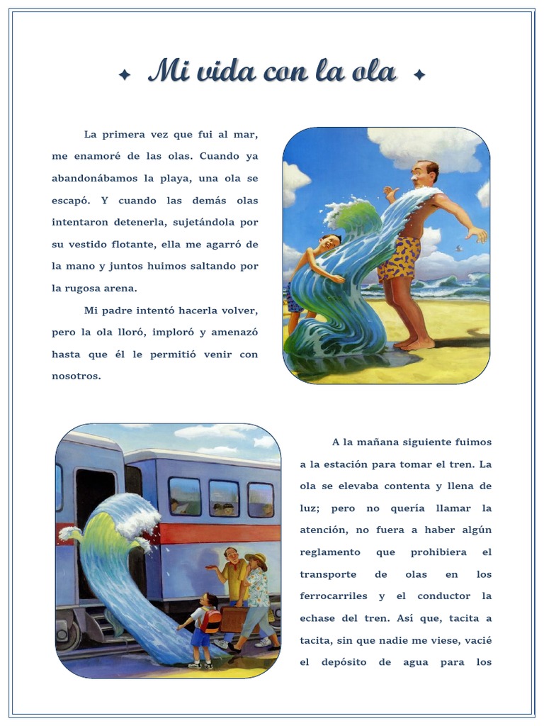 Mi Vida Con La Ola | PDF