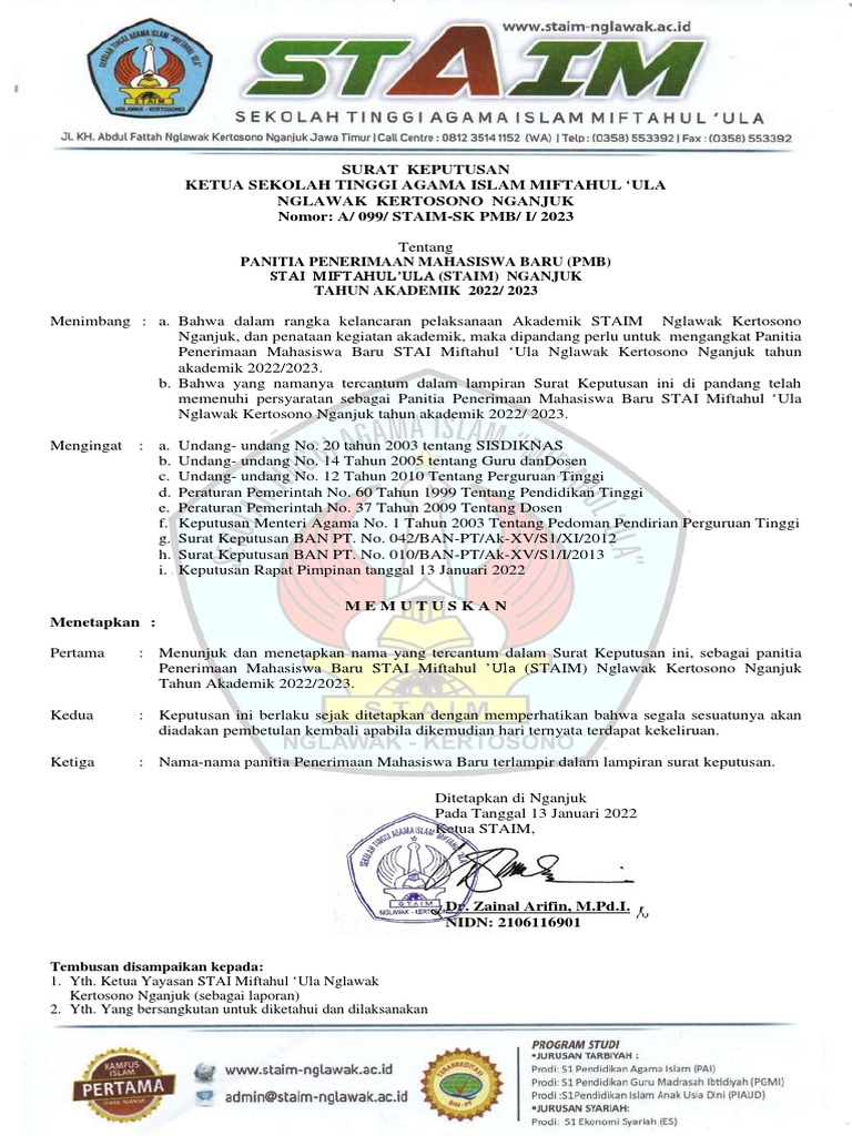 SK PMB 2023 | PDF