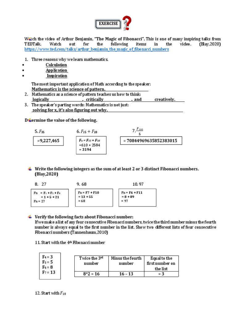 MMW Act 3 | PDF | Ratio | Elementary Mathematics