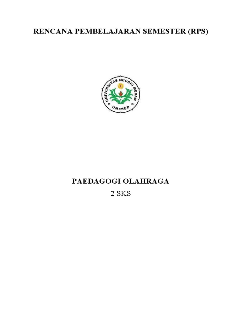 RPS PAEDAGOGI FORMAT TERBARU 2023 | PDF