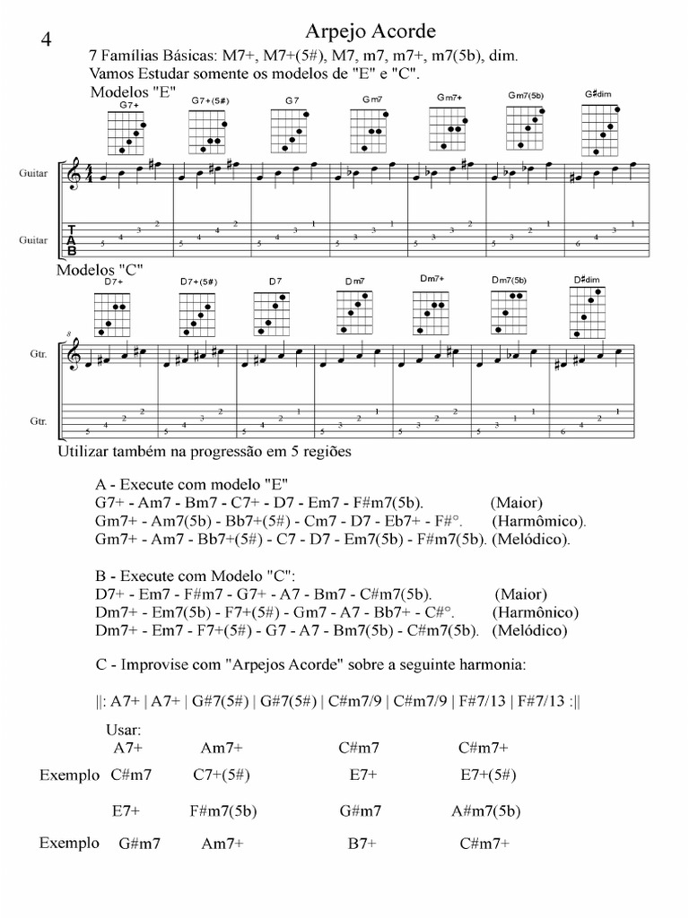 Arpejo Acorde | PDF