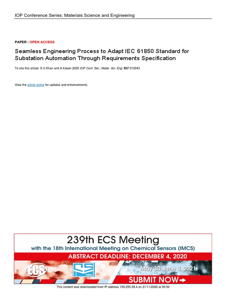 IEC 61850 Substation Automation Guide | PDF | International ...