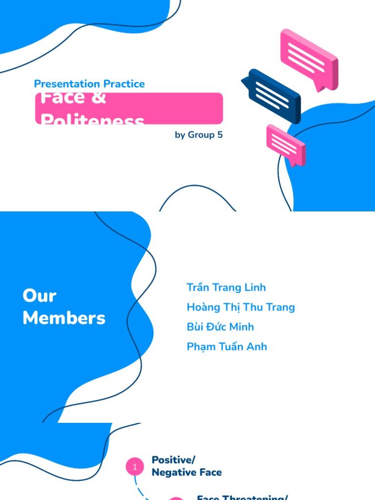 Face & Politeness: Presentation Practice | PDF | Icon (Computing)