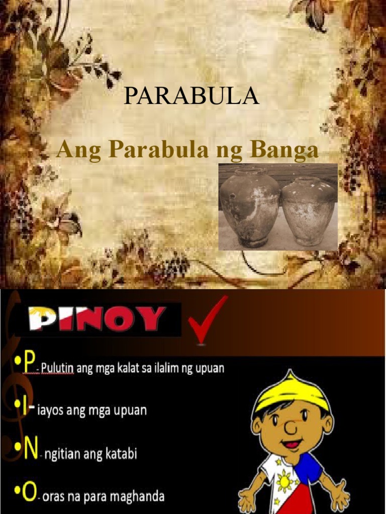 Parabula: Ang Parabula NG Banga | PDF