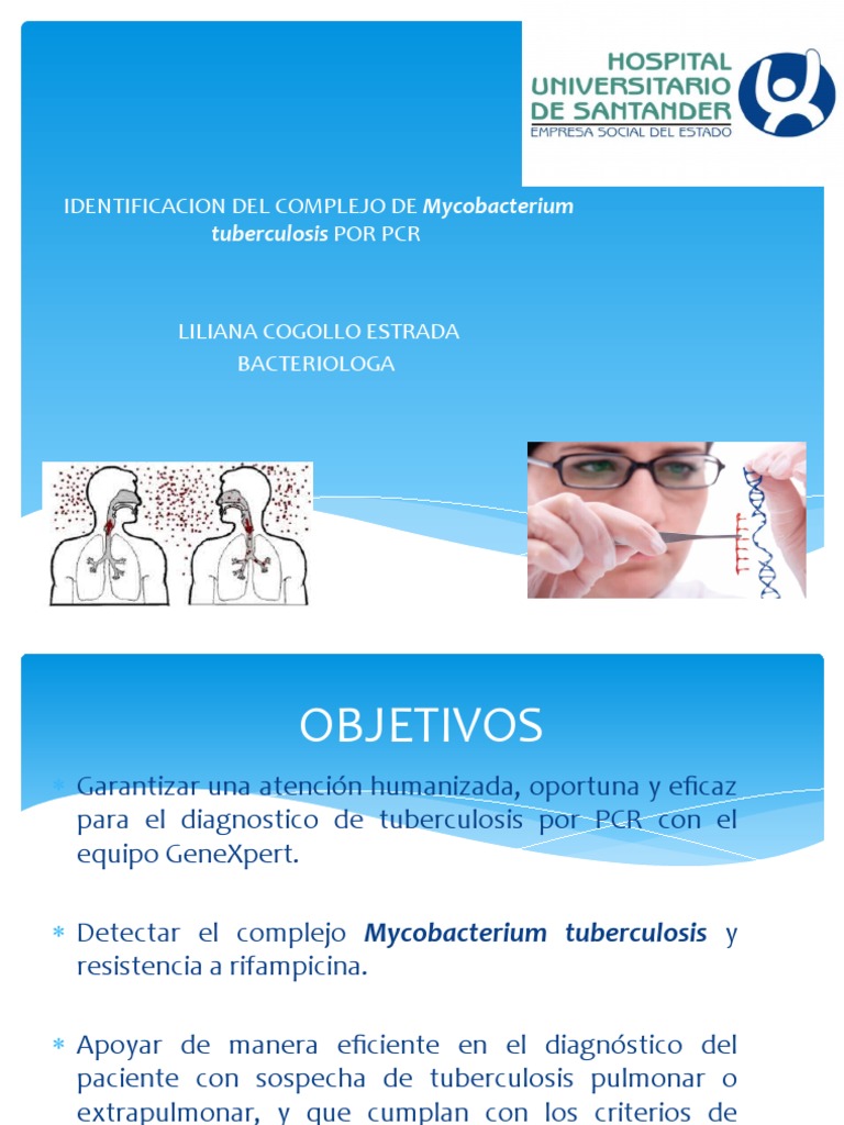Identificacion Del Complejo de Mycobacterium: Tuberculosis POR PCR ...