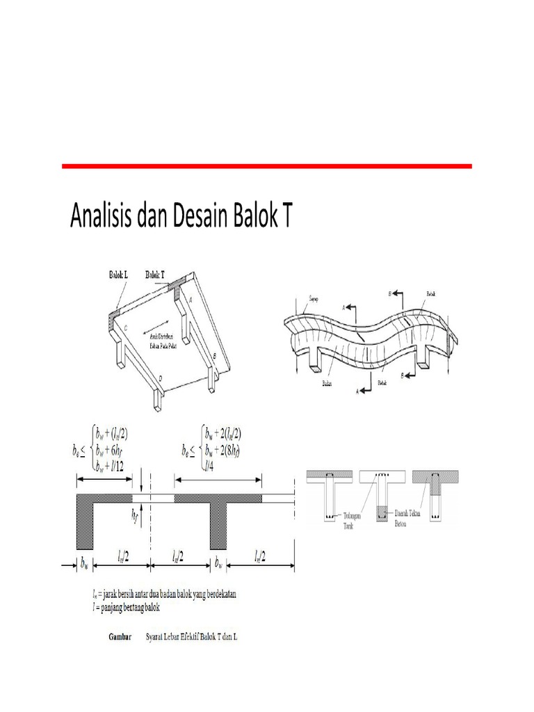 Balok T | PDF