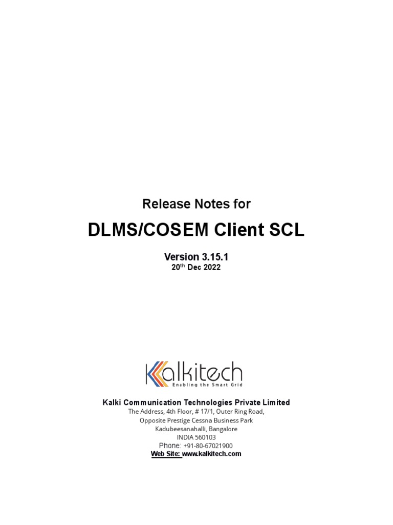 DLMS Client ReleaseNotes | PDF | Transmission Control Protocol | String ... DLMS Client ReleaseNotes | PDF | Transmission Control Protocol | String ...