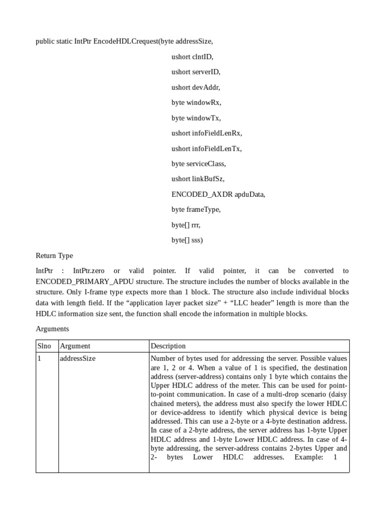 Encode Decode HDLCFrame | PDF | Ip Address | Integer (Computer Science) Encode Decode HDLCFrame | PDF | Ip Address | Integer (Computer Science)