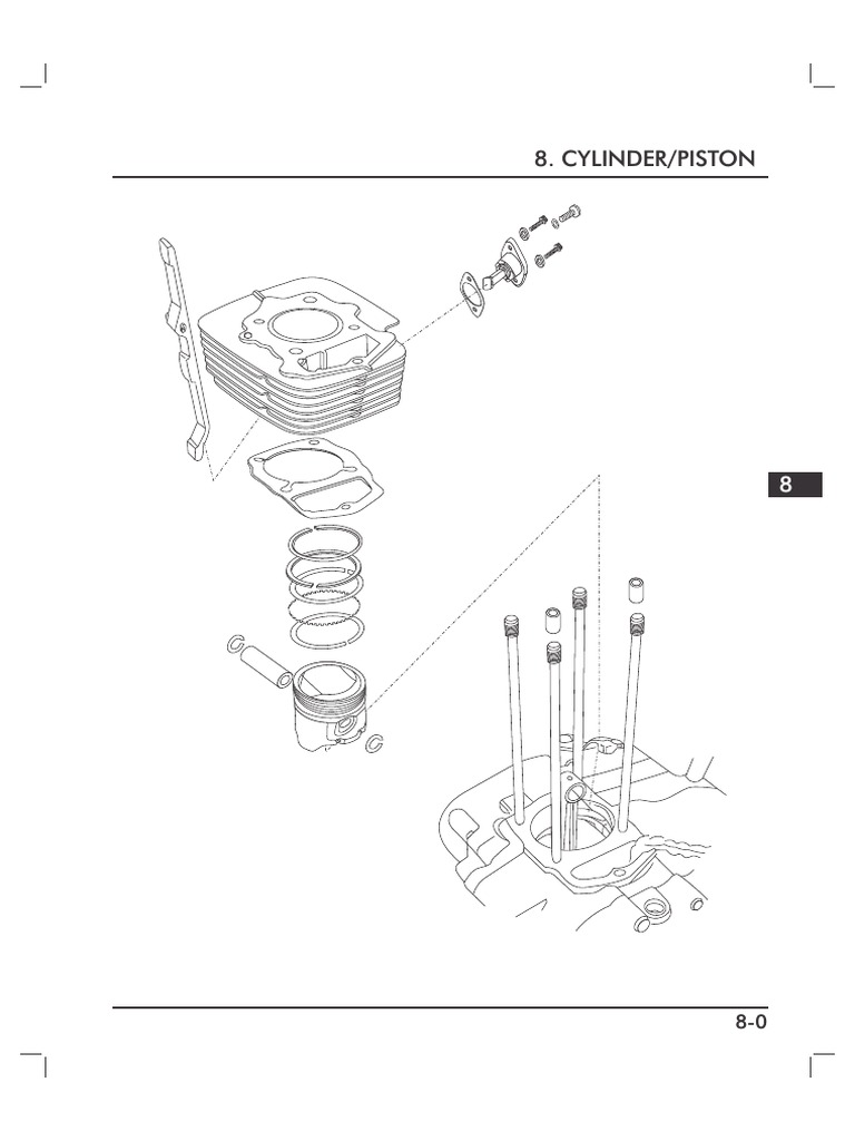 08 Cylinder-Piston | PDF | Piston | Cylinder (Engine)