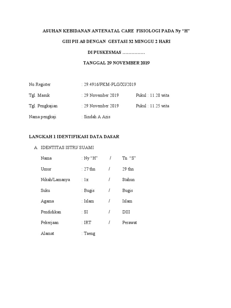 Askeb ANC Fisiologi | PDF