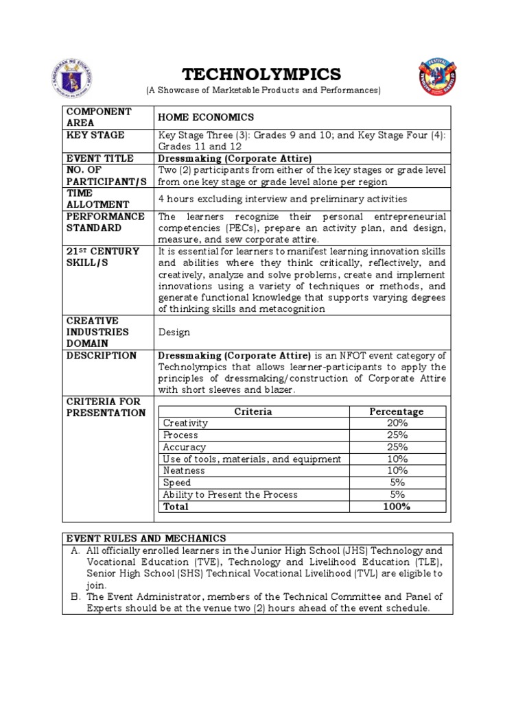 Technolympics Contest Packages | PDF | Educational Technology | Learning