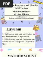 Visualizing and Identifying Unit Fractions | PDF