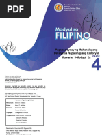 Liham Pangkaibigan - SDLP | PDF