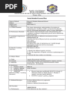 Grade 10 Active Recreation Lesson Plan | PDF | Self-Improvement