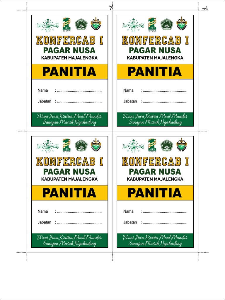 Id Panitia | PDF