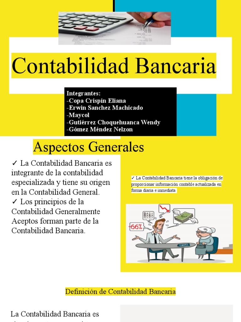 Presentación | PDF | Contabilidad | Bancos