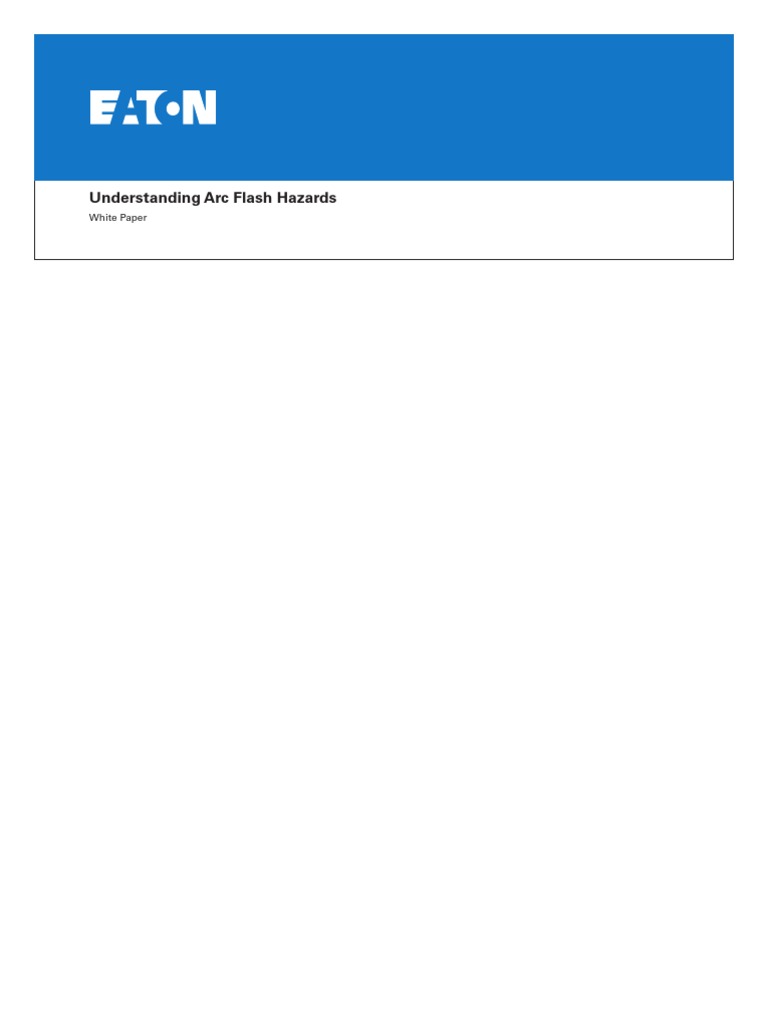 Arc Flash | PDF | Fuse (Electrical) | Occupational Safety And Health ...