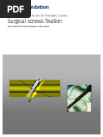 Lag Screw Techniques in Orthopedics | PDF | Screw | Bone