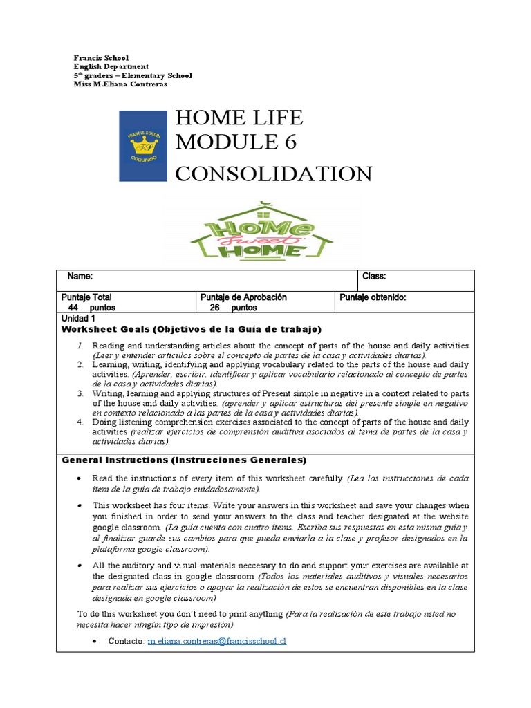 5to Básico - Module 6 | PDF