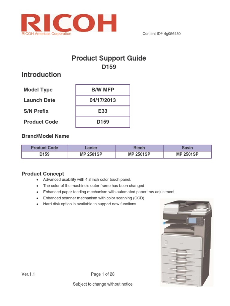 MP 2501 Guide Product | PDF | File Transfer Protocol | Image Scanner