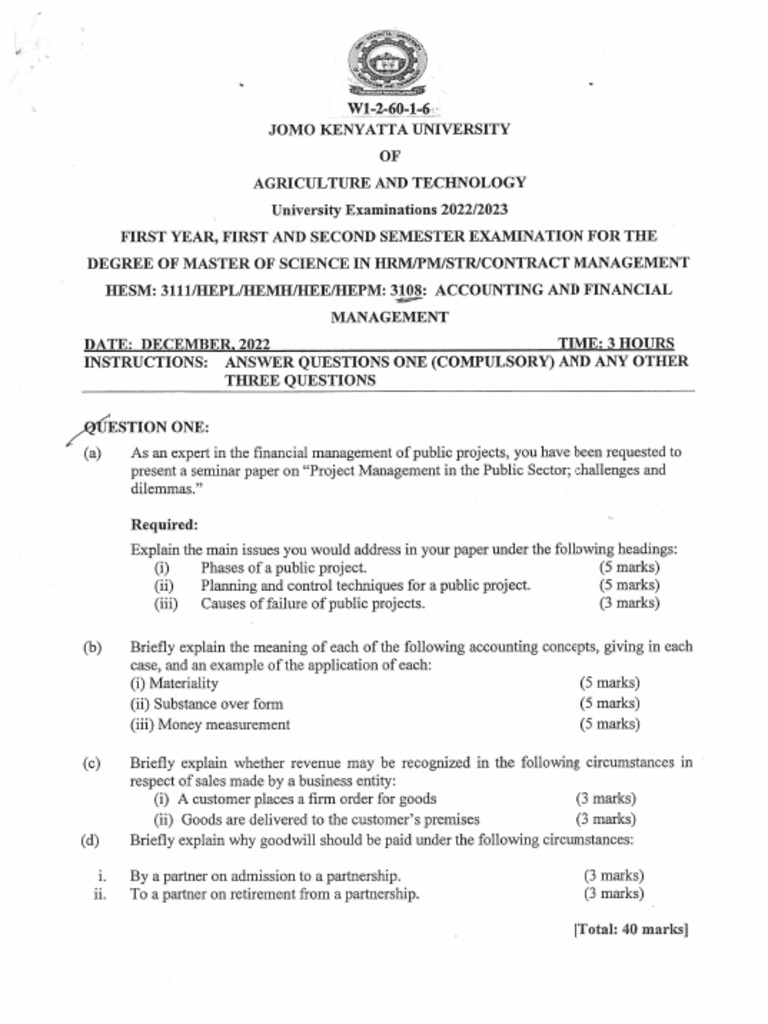 2nd Semester Exam Papers | PDF