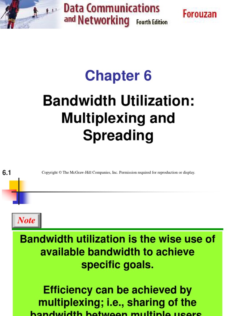 CH 6 | PDF | Multiplexing | Computer Engineering