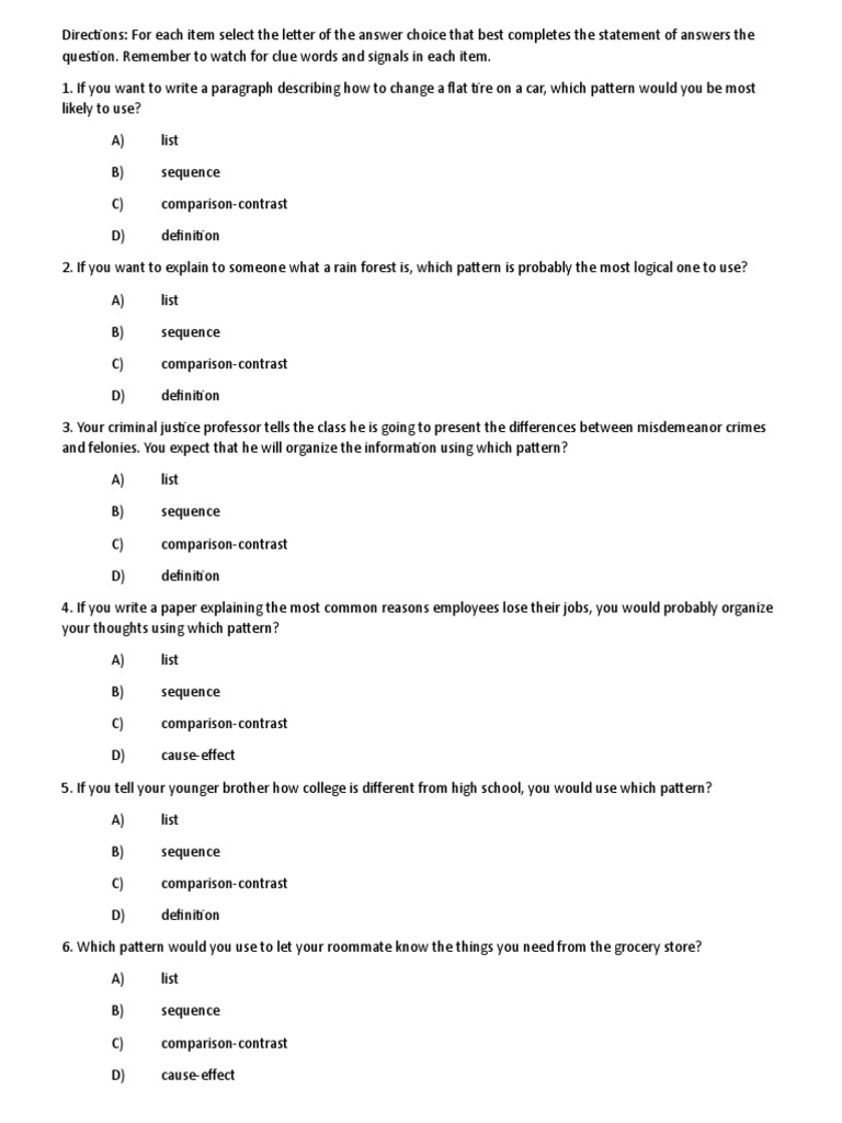 Exercise On Paragraph Dev | PDF | Causality