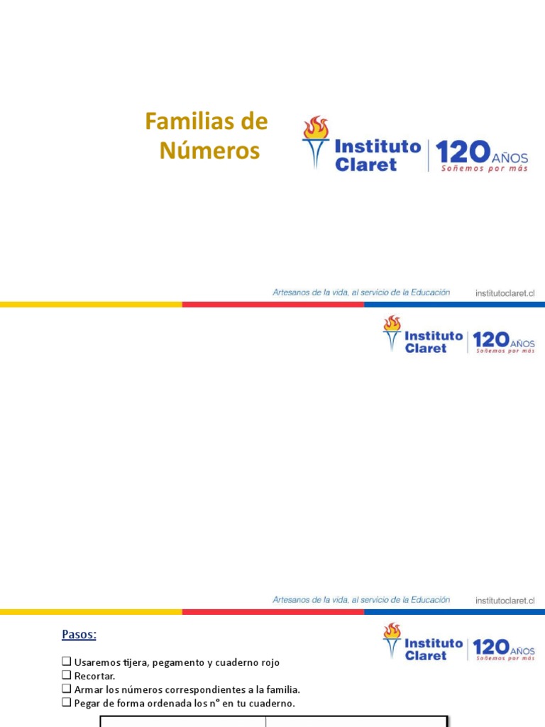 Familia de Números | PDF
