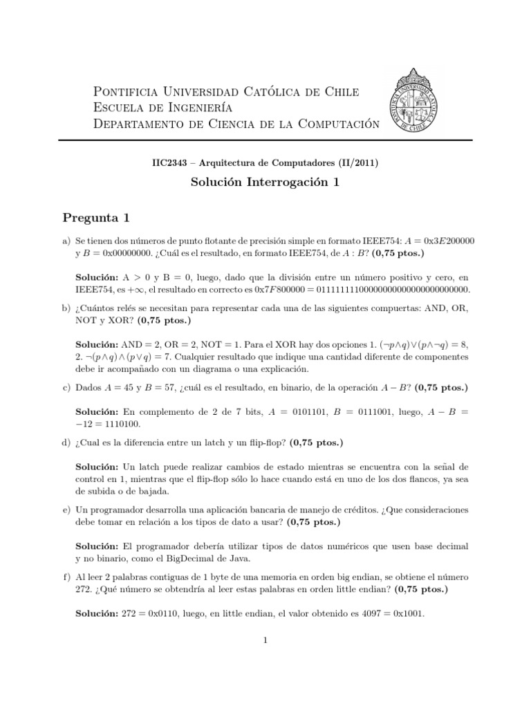 Pontificia Universidad Cat Olica de Chile Escuela de Ingenier Ia Departamento de Ciencia de La ...